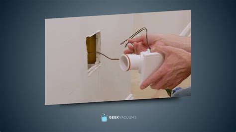 How To Install A Retractable Hose Central Vacuum System Geek Vacuums