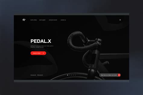 Dark Theme Landing Page Uiux Design On Behance