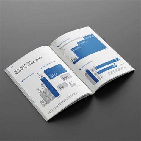 한국지능정보사회진흥원 브로슈어 Brochure Page Layout Infographic