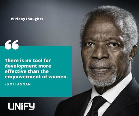 Unify Technologies On Linkedin Unifytech Fridaythoughts Kofiannan