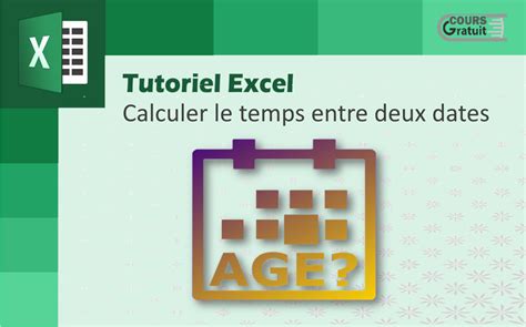 Excel Comment Calculer L Age Partir De La Date De Naissance