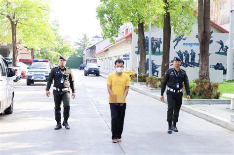 ចោរឆក់ម្នាក់ ត្រូវបានអាវុធហត្ថរាជធានីភ្នំពេញ ឃាត់ខ្លួនបញ្ជូនទៅតុលាការដើម្បីផ្តន្ទាទោសតាមច្បាប់