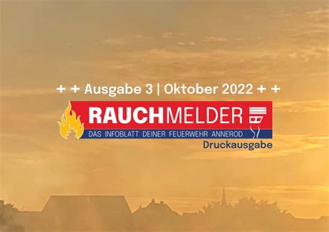 Rauchmelder Infoblatt Oktober 2022 Feuerwehr Fernwald Annerod