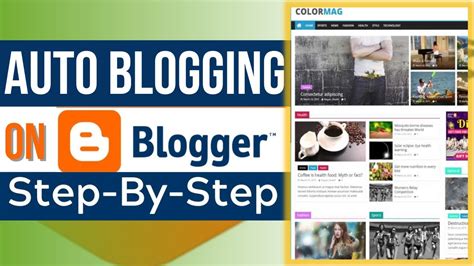 auto blogging on blogger how to create a fully automatic news auto posting website with
