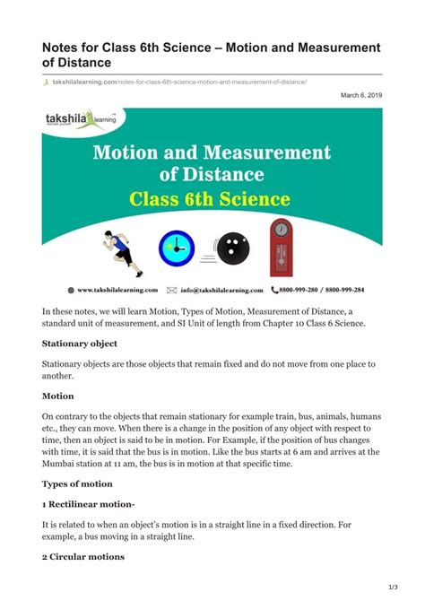 PPT Motion And Measurement Of Distance Class 6 PDF PowerPoint Presentation ID 10442978