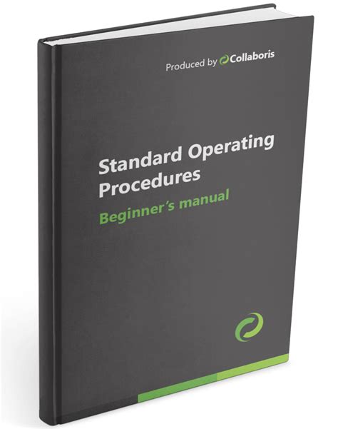 Free Standard Operating Procedures Manual