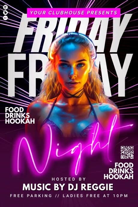 Friday Night Template Postermywall