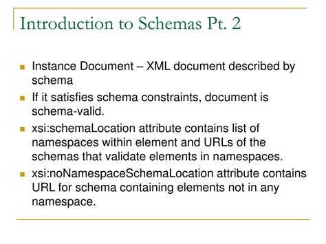 PPT XML Schemas PowerPoint Presentation Free Download ID