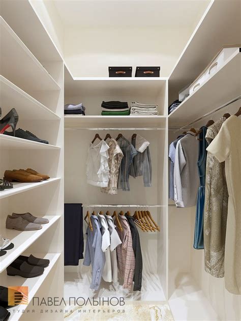 Фото гардеробная из проекта «Дизайн квартиры 151 кв м в клубном доме «del Arte современная