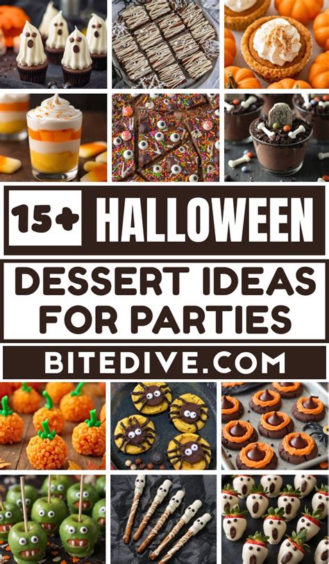 15 Easy Halloween Dessert Ideas For Parties Bite Dive