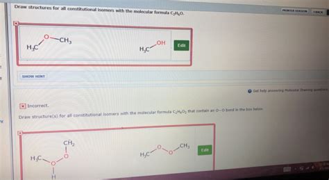 Solved Draw Structures For All Constitutional Isomers With