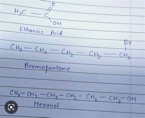Draw The Structure Of Bromopentane