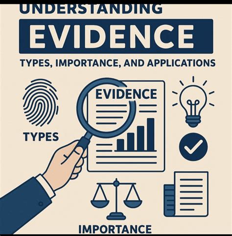 Understanding Evidence Types Importance And Applications