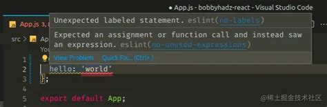 React报错之expected An Assignment Or Function Call 腾讯云开发者社区 腾讯云
