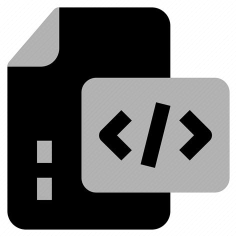 File Coding Data Programming Document Icon Download On Iconfinder