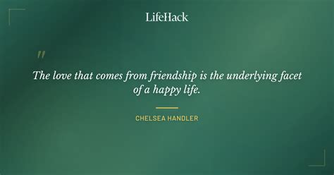 The Love That Comes From Friendship Is The Underly Chelsea