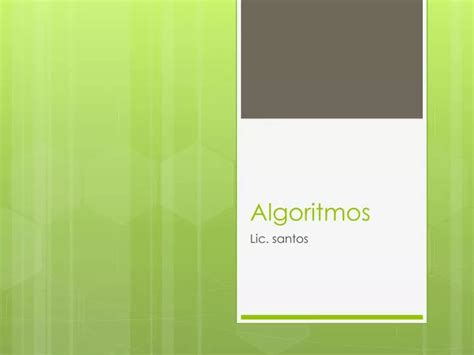 PPT Algoritmos PowerPoint Presentation Free Download ID 1766952