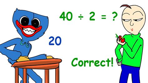 Huggy Wuggy In Baldis Basics Youtube