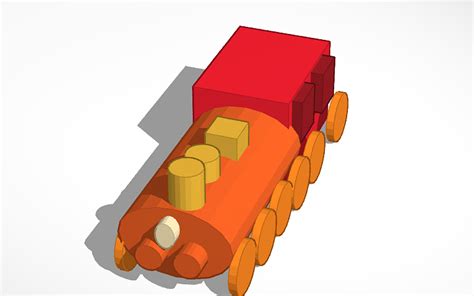 3d Design Deniz Tren Tinkercad