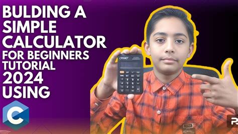 Build A Simple Calculator Using C Language For Beginners Tutorial
