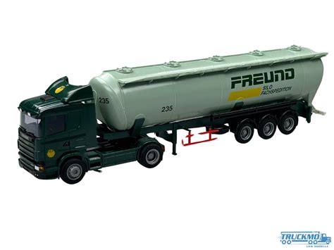 Awm Freund Scania 4 R Silo Semitrailer 70975 Truckmo Truck Models