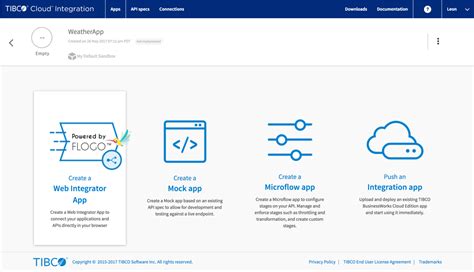 how to combine apis with flogo apps in tibco cloud integration