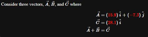 Solved Consider Three Vectors Vec A Vec B ﻿and Vec C