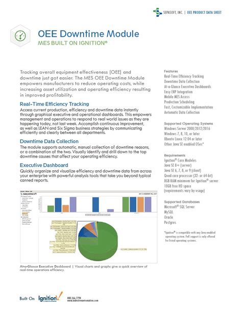 Sepasoft Mes Tools To Efficiently Manage Your Mes Data Sepasoft Mes Solutions