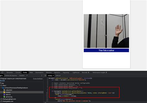 Resolvido Erro No Uso De Webcam Blank38 Scriptcase Low Code