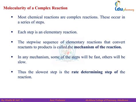 Drug Stability And Chemical Kinetics Part1 Ppt