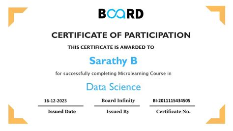 Sarathy B On Linkedin Datascience Boardinfinity Sql Python
