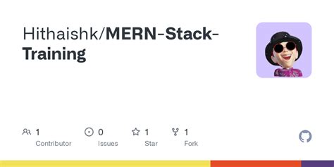 GitHub Hithaishk MERN Stack Training