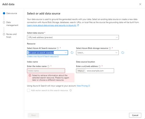 Error Failed To Retrieve Information About The Selected Search