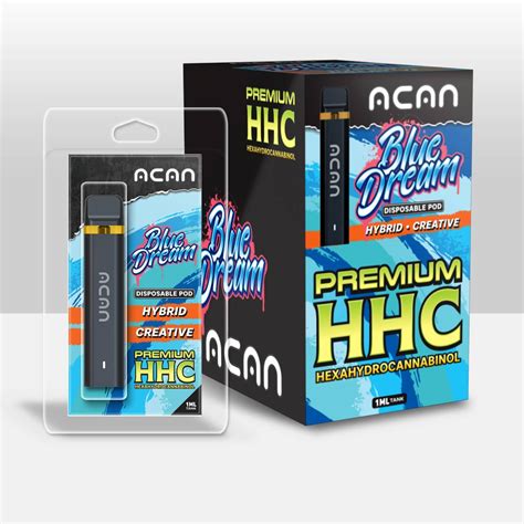 Acan Blue Dreamacan Gold Hhc Blue Dream 1 Ml Disposable Held Cbd