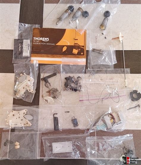 Thorens Td 160 Parts Lot Tp 16 Tonearm No Headshell Original