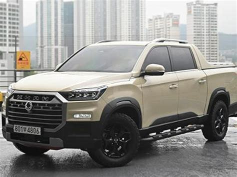 다부진 매력으로 이목을 끄는 픽업트럭 Kg모빌리티 렉스턴 스포츠 칸 쿨멘