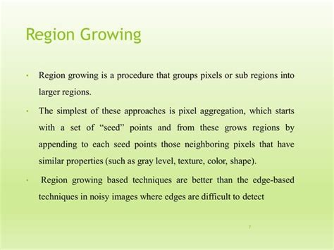 Region Splitting And Merging Technique For Image Segmentation Pdf Geography Science