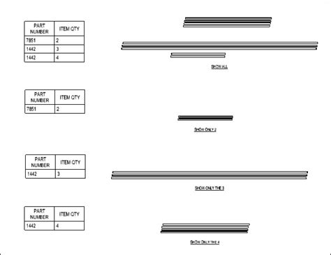 Model States Part Lists Autodesk Community