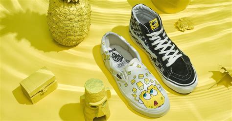 Vans And Nickelodeon Team Up For Spongebob Squarepants Sneakers Maxim
