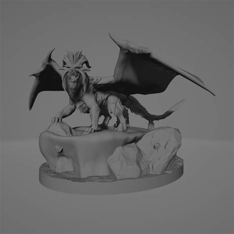 Stl File Monster Hunter Teostra Figure 👹 Obj ・3d Printable Model To