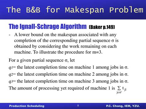Ppt Flow Shop Scheduling Powerpoint Presentation Free Download Id