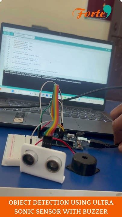 Ultrasonic Sensor Object Detection In Action Youtube