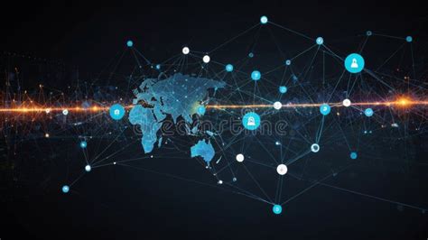 Global Network Connection Stock Illustration Illustration Of Technology 323044599