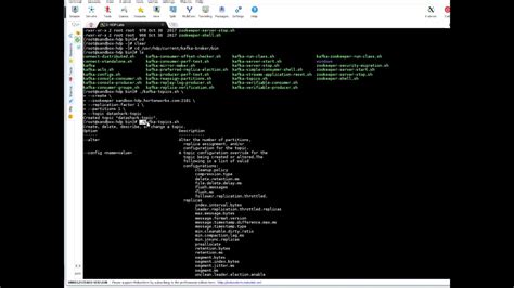 71 Complete Kafka Training How To Create A Kafka Topic Youtube