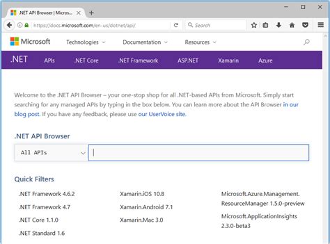 Introducing The Net Api Browser