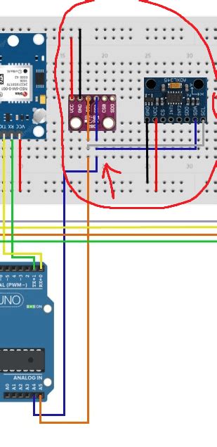 Is Connecting 2 I2c Devices Bmp280 And Adxl345 Using Only A4 And A5 Pins Like This With