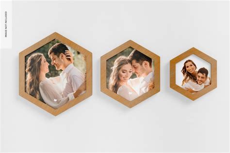 6 각형 프레임 이랑 무료 Psd 파일