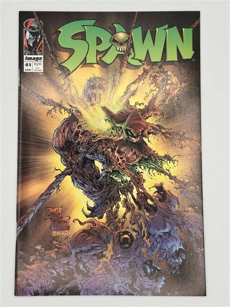 Spawn 41 1996 Image Comics Book Todd Mcfarlane Cy Gor Curse Super Clean Copy International