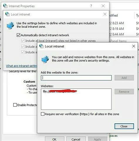 GPO For Intranet Sites Windows Spiceworks Community