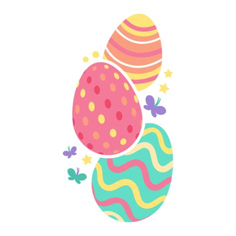 Painted Eggs Png Designs For T Shirt And Merch